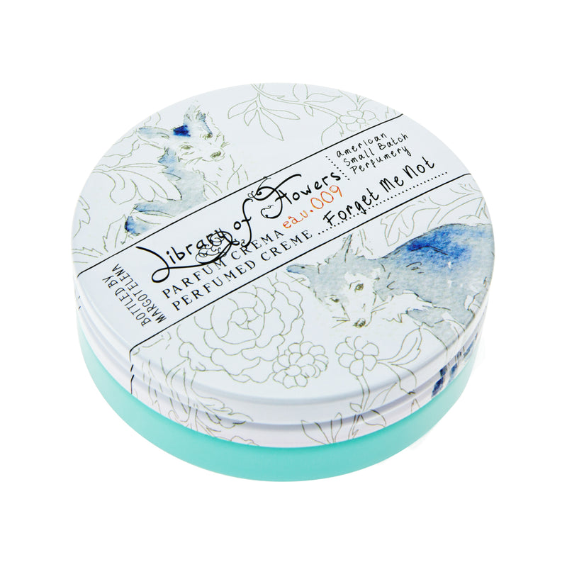 Library of Flowers Forget Me Not Parfum Crema – Hampton Court Essential ...