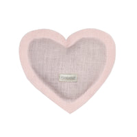 elizabeth W Linen Heart Sachet - PInk – Hampton Court Essential ...